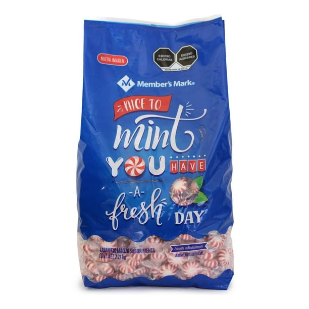 Member's Mark Hard Candy, Mint Flavor, 2.27 kg – Ribera2Go.com