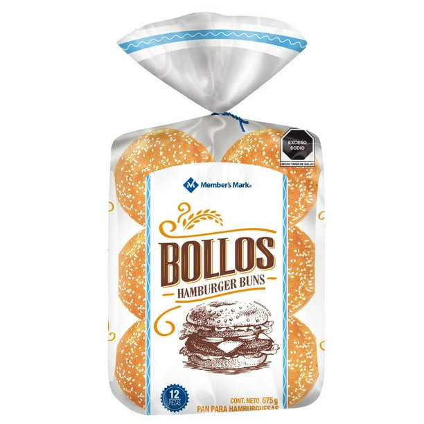 Member's Mark Hamburger Buns, 675 g (12 pz) – Ribera2Go.com