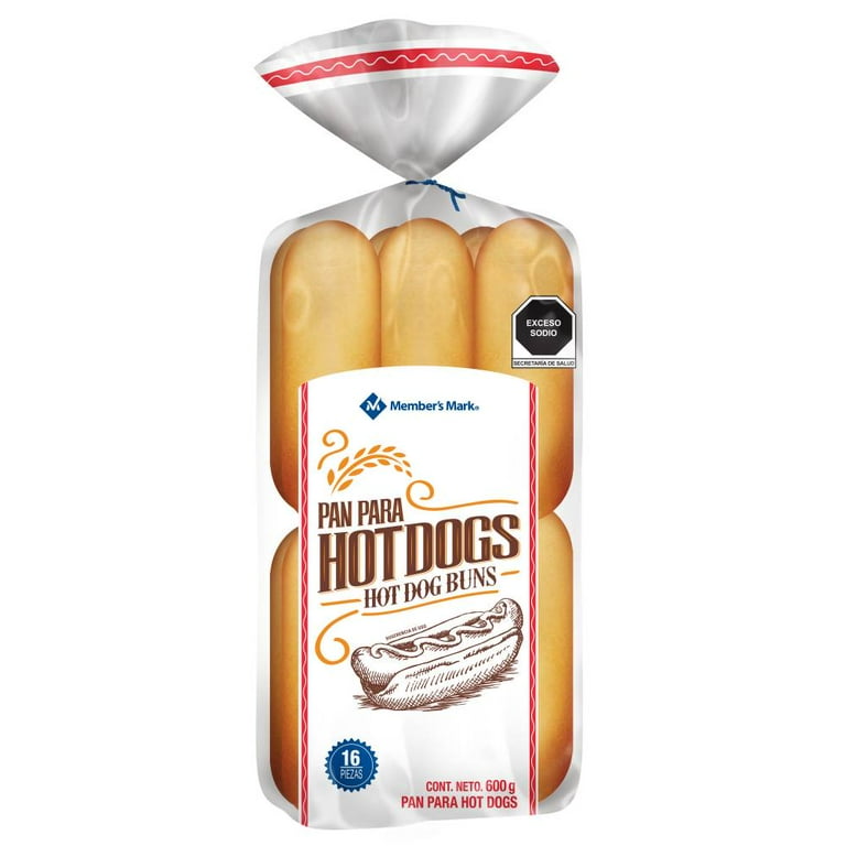 Member's Mark Hot Dog Buns, 600 g – Ribera2Go.com