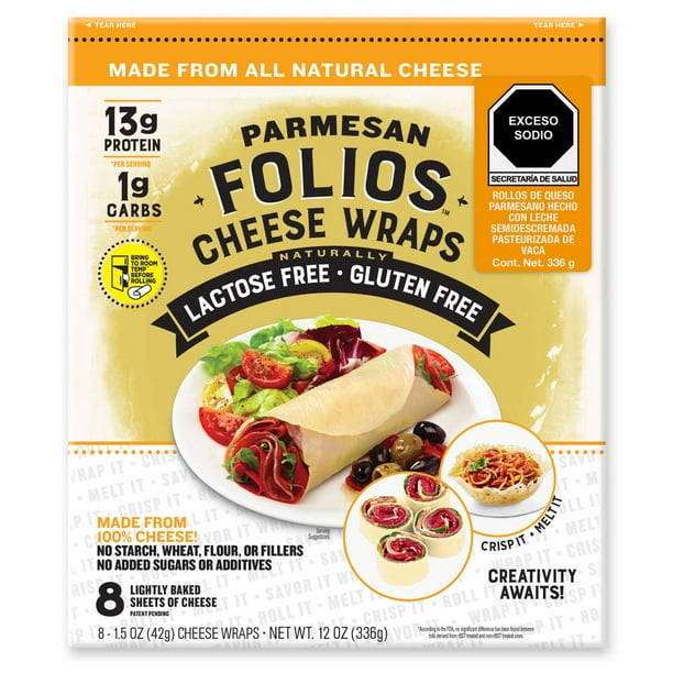 Folios Parmesan Cheese Wraps, 336 g – Ribera2Go.com